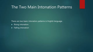 Introduction to intonation | PPT