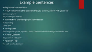 Introduction to intonation | PPT