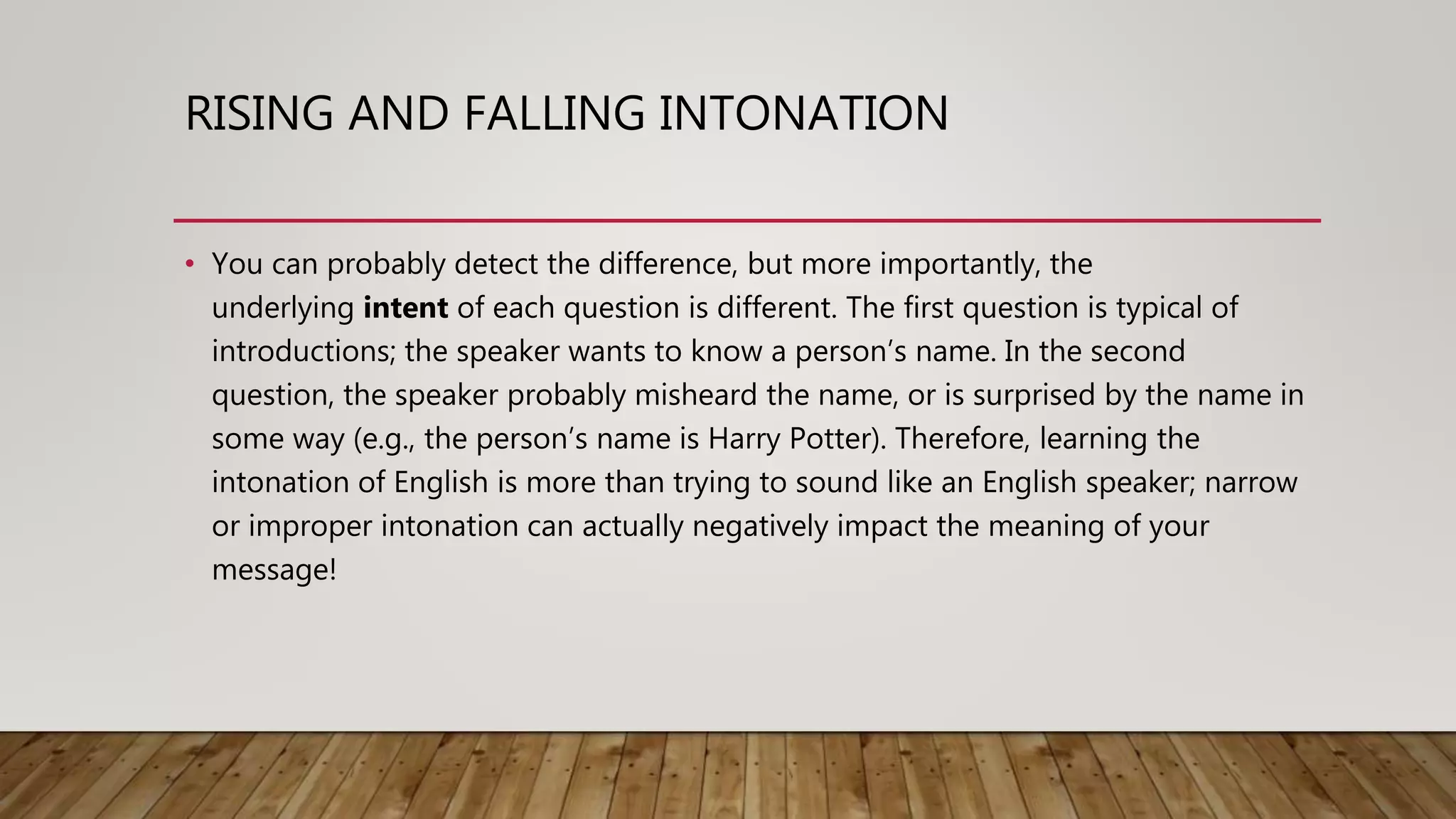 Introduction to intonation-Ali KAYA | PPTX