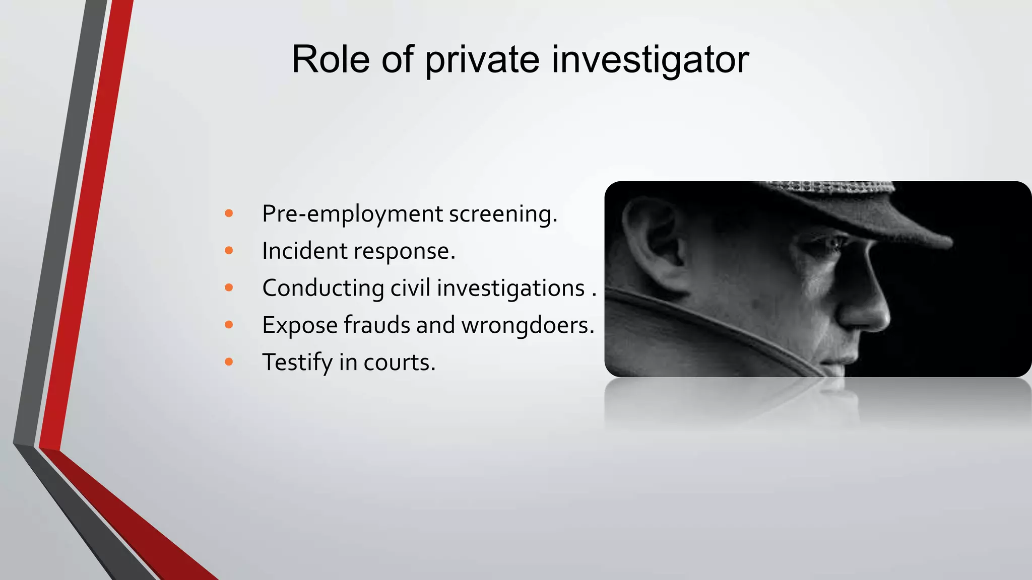 Introduction to investigation | PPTX