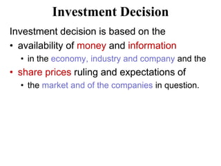 Introduction to investment | PPT