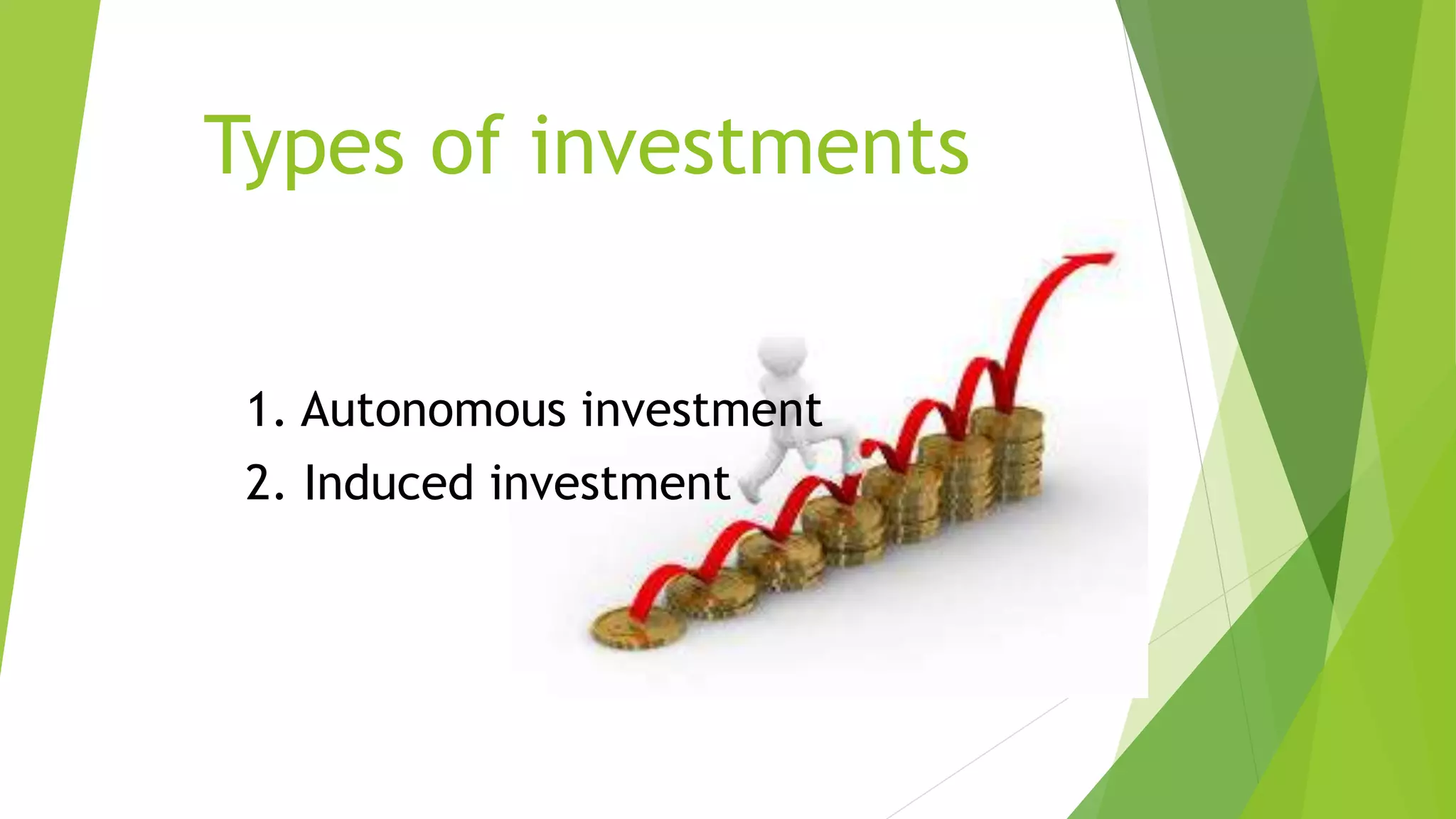Introduction to investment function. | PPTX