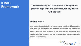 Introduction To Ionic3 | PPT