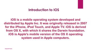 Introduction to ios | PDF