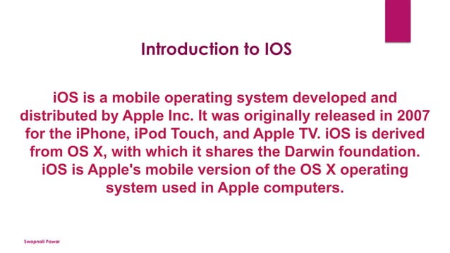 Introduction to ios | PDF
