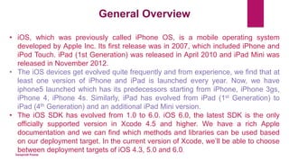 Introduction to ios | PDF