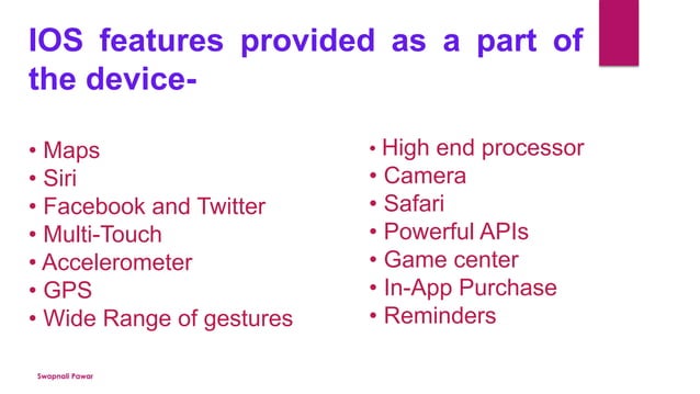 Introduction to ios | PDF