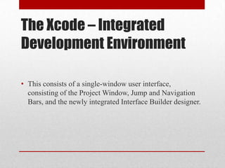 Introduction to iOS Development | PPTX