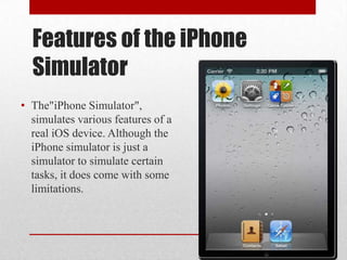 Introduction to iOS Development | PPTX