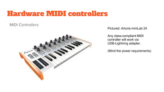 Introduction to iOS music production | PDF