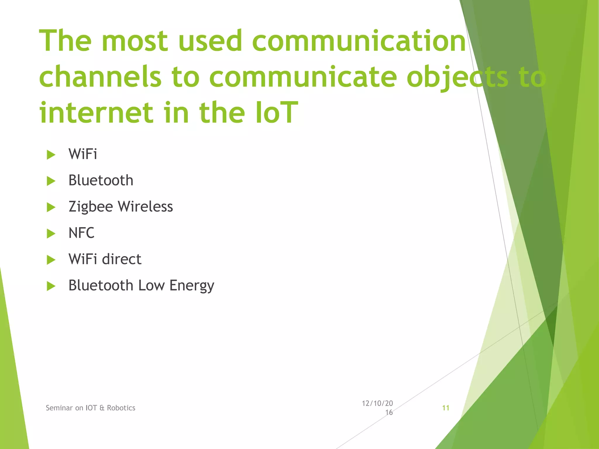 Introduction to IOT | PPTX