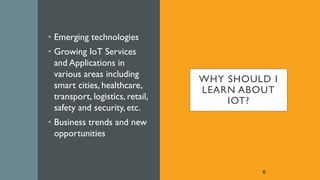 Introduction to IoT | PPT