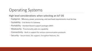 Introduction to IoT Technologies - The need to know basics | PDF