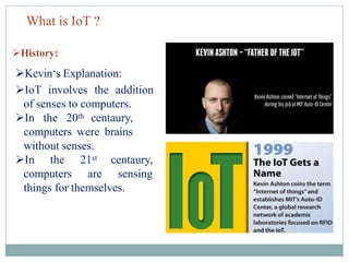 FUNDAMENTALS OF IoT Evolution of Internet of Things, Enabling ...