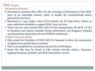 IoT PROTOCOLS IoT Access Technologies Physical and MAC layers, topology and Security of IEEE 802 ...