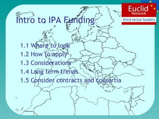 Introduction to IPA Funding | PPT