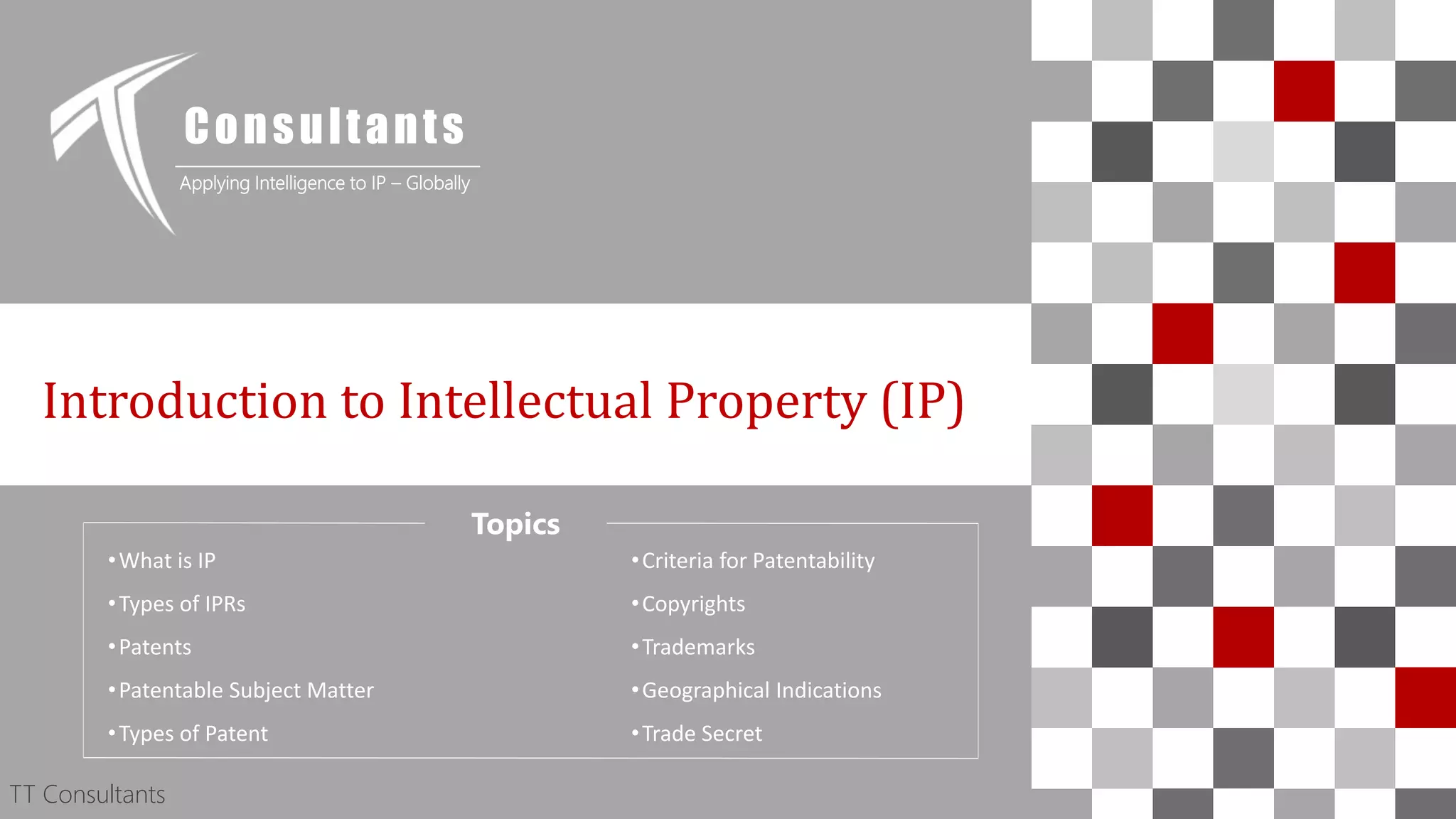 Introduction to Intellectual Property and Patents | PPTX