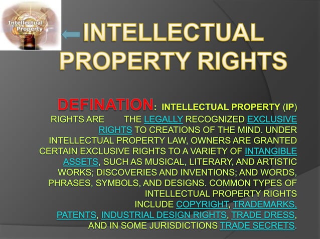 Introduction to IPR | PPT