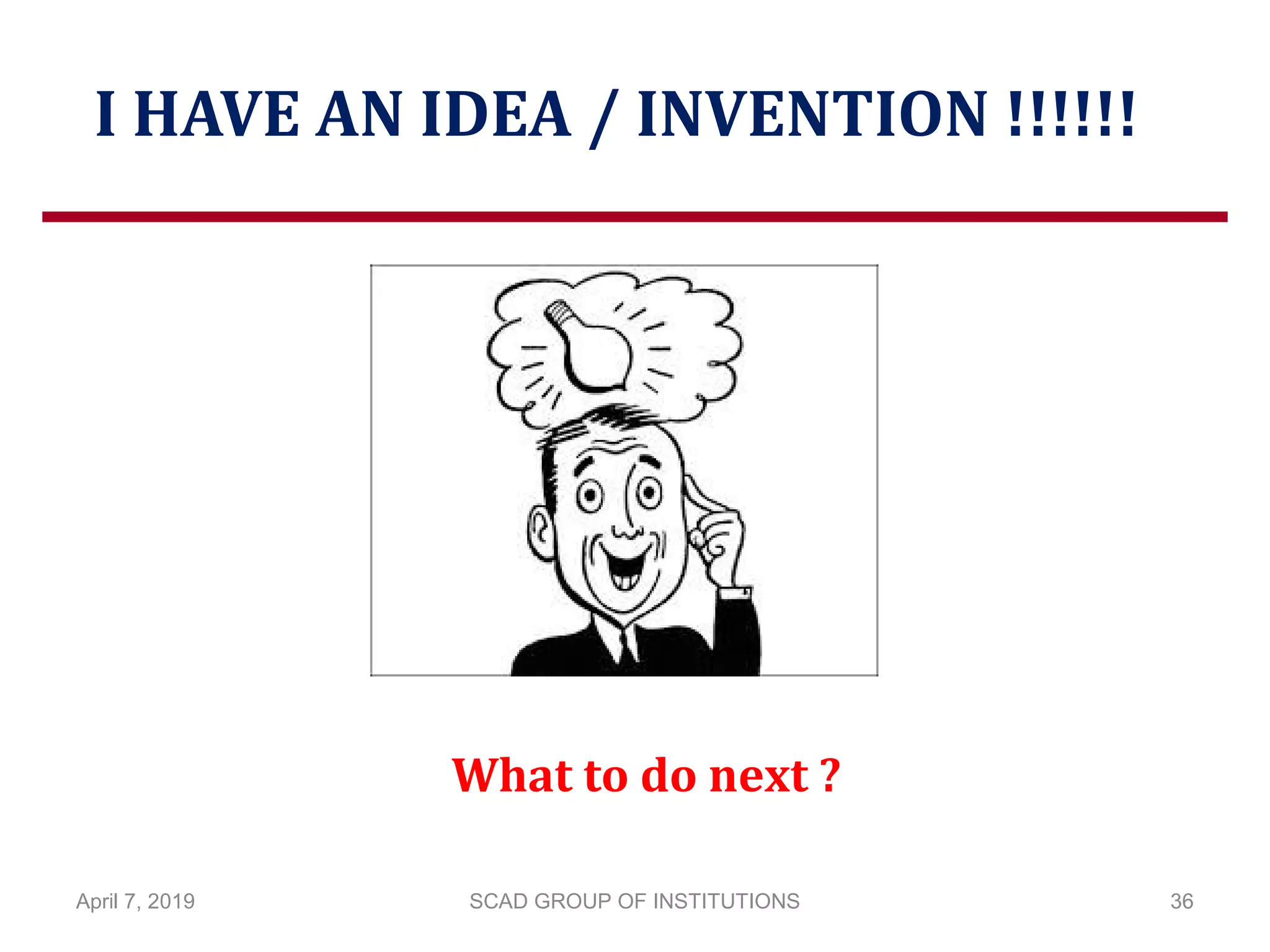 Introduction to IPR, Patent and Design | PPT