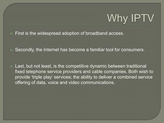 Introduction To Iptv | PPTX