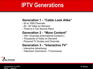 Introduction to IPTV | PPT
