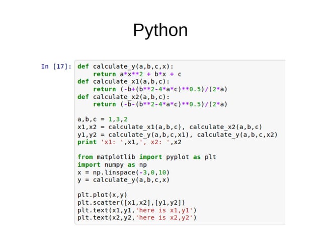 Introduction to ipython notebook | PPT