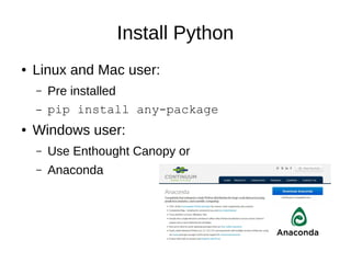 Introduction to ipython notebook | PPT