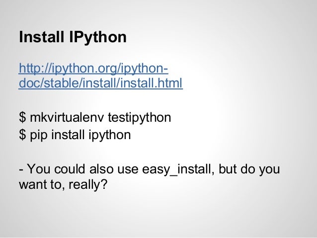 How To Install Ipython Notebook Vancouverprof