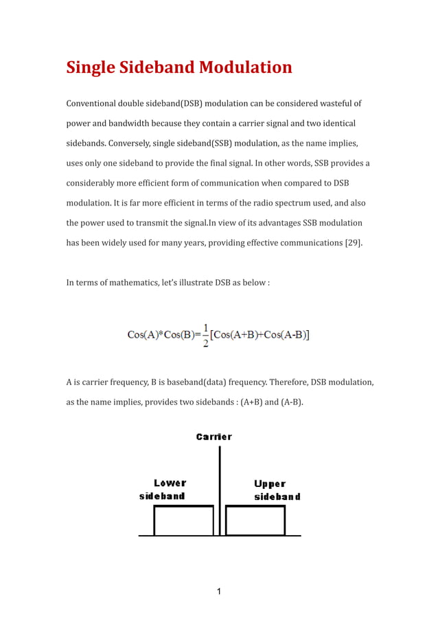 Introduction to I/Q signal | PDF