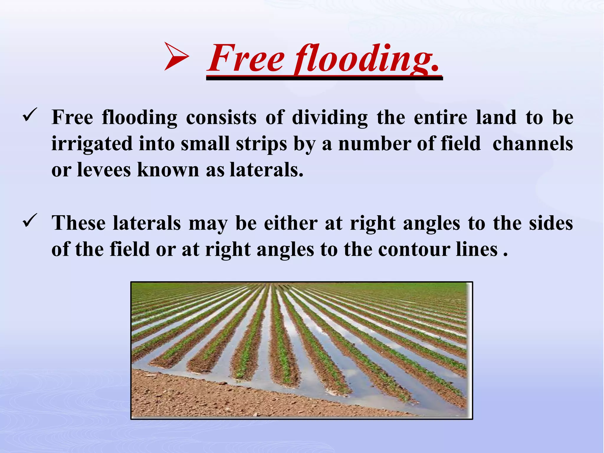 Introduction To Irrigation | PPTX