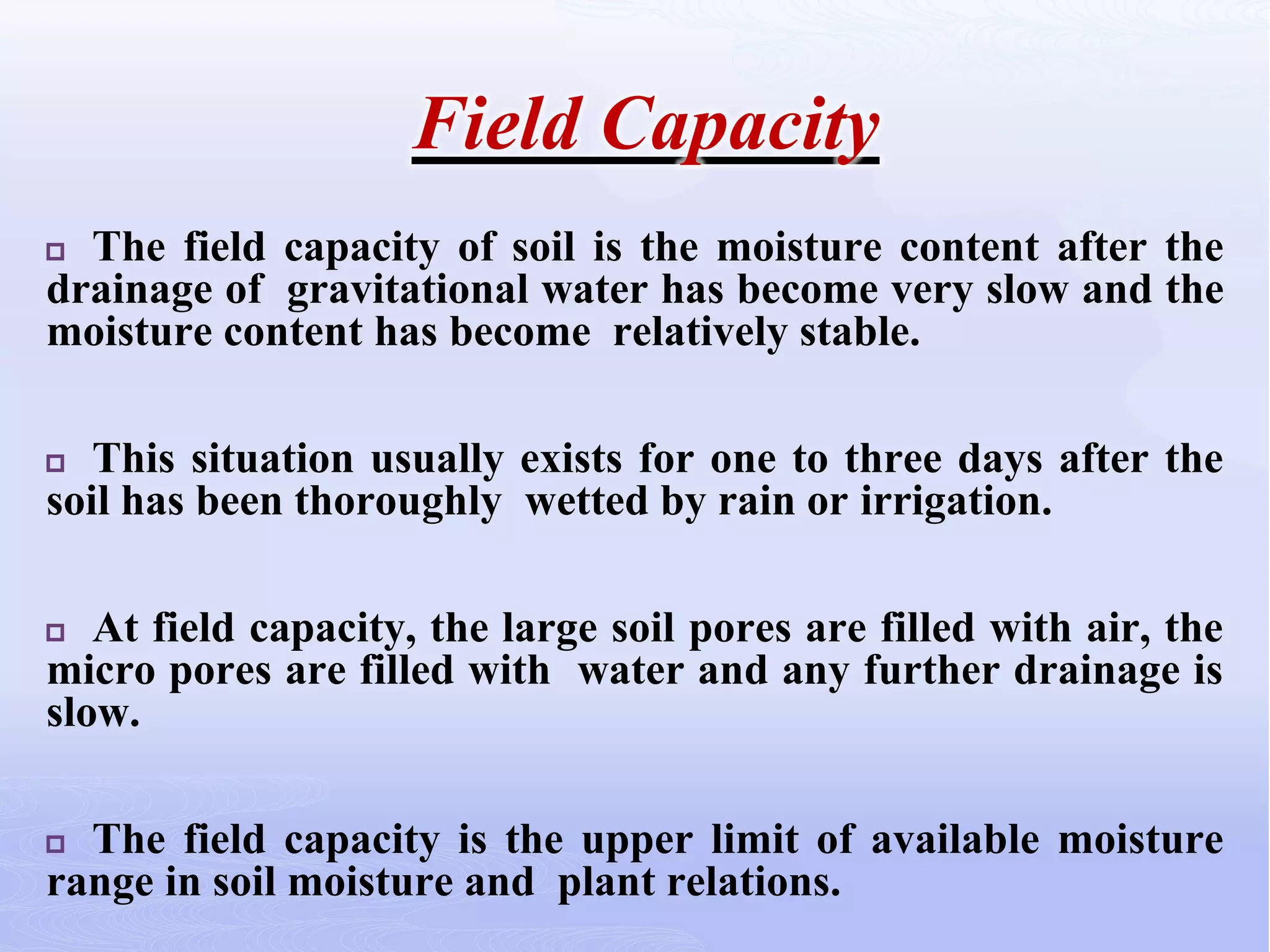 Introduction To Irrigation | PPTX