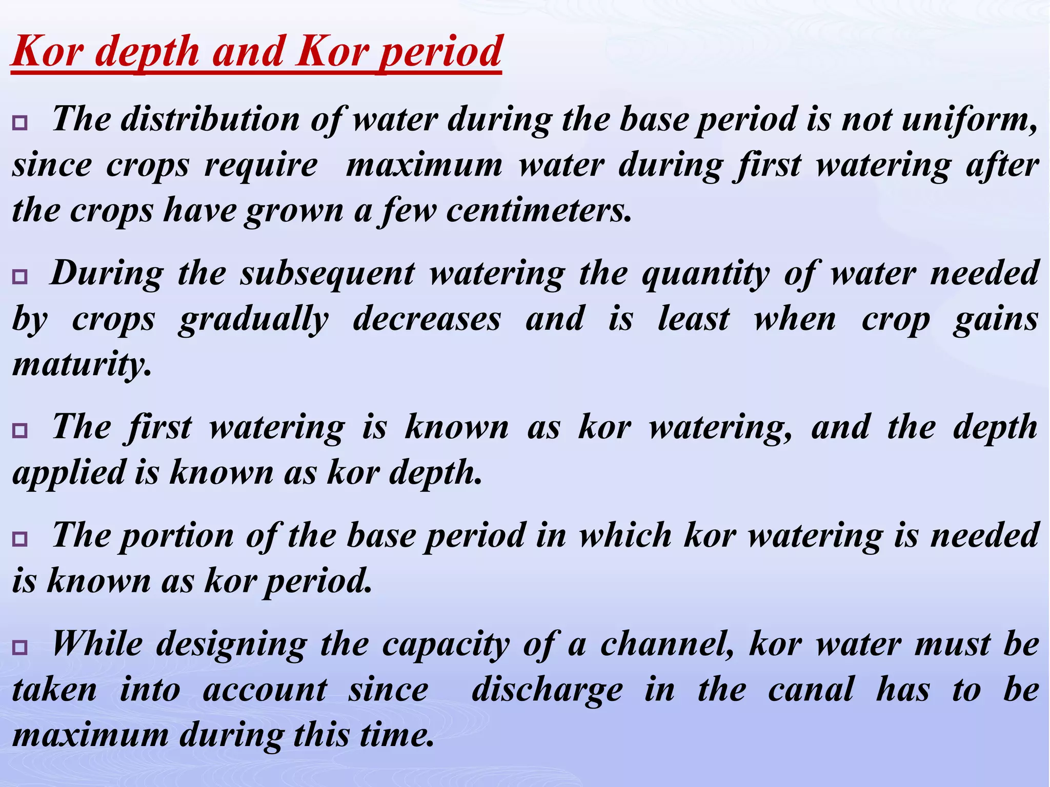 Introduction To Irrigation | PPTX