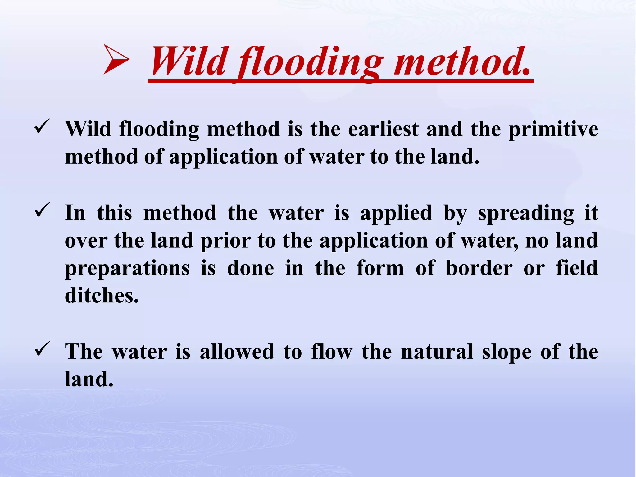 Introduction To Irrigation , Intro To Water Management and Irrigation ...
