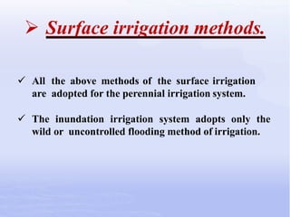Introduction To Irrigation | PPTX