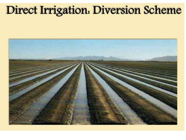 Introduction to irrigation and hydrology | PPT