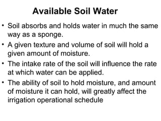 Introduction to irrigation design 1 | PPT