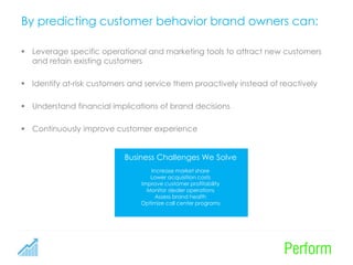 Predicting Customer Behavior - An Introduction to iSky | PPT