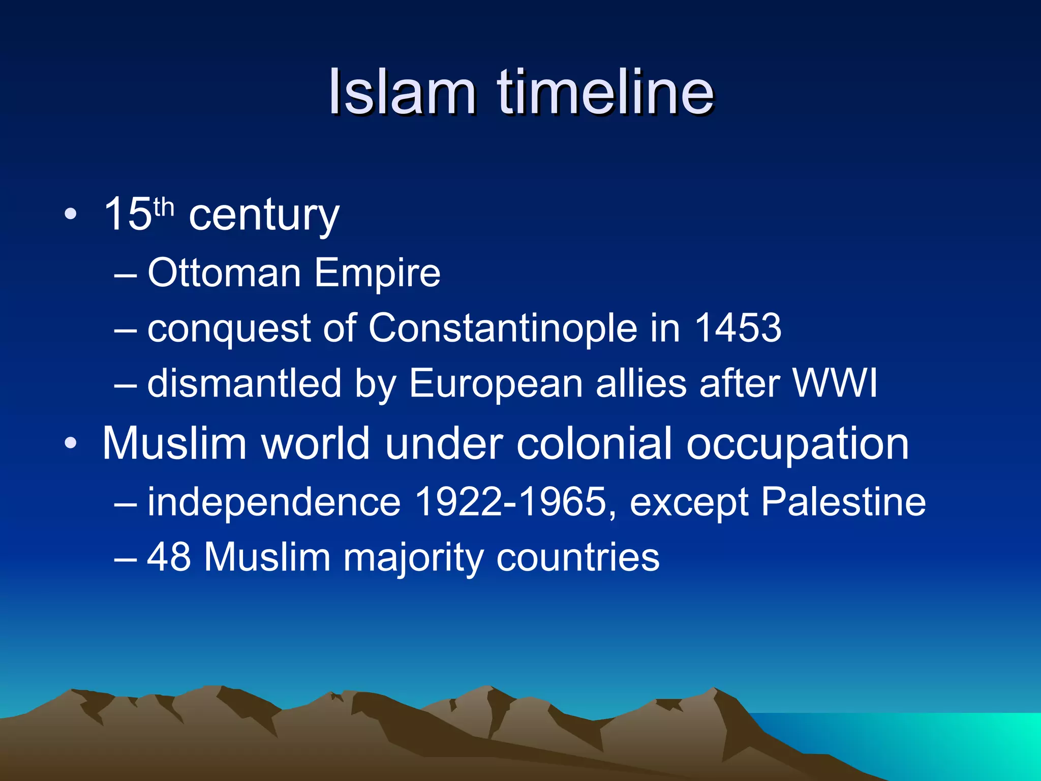 Introduction To Islam | PPT