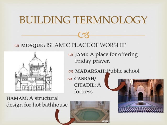 Introduction to islamic architecture | PPTX | Islam | Religion ...