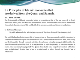 Introduction to Islamic Economics and Finance | PPTX