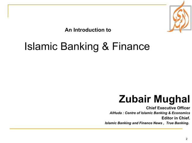 Introduction to islamic finance | PPT
