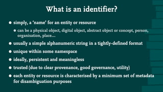 Introduction to ISNI | PPT