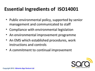 Introduction to Environmental Management & ISO14001 | PPT