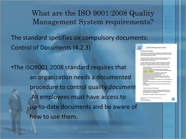 Introduction to iso 9001 | PPT | Business | Business and Finance