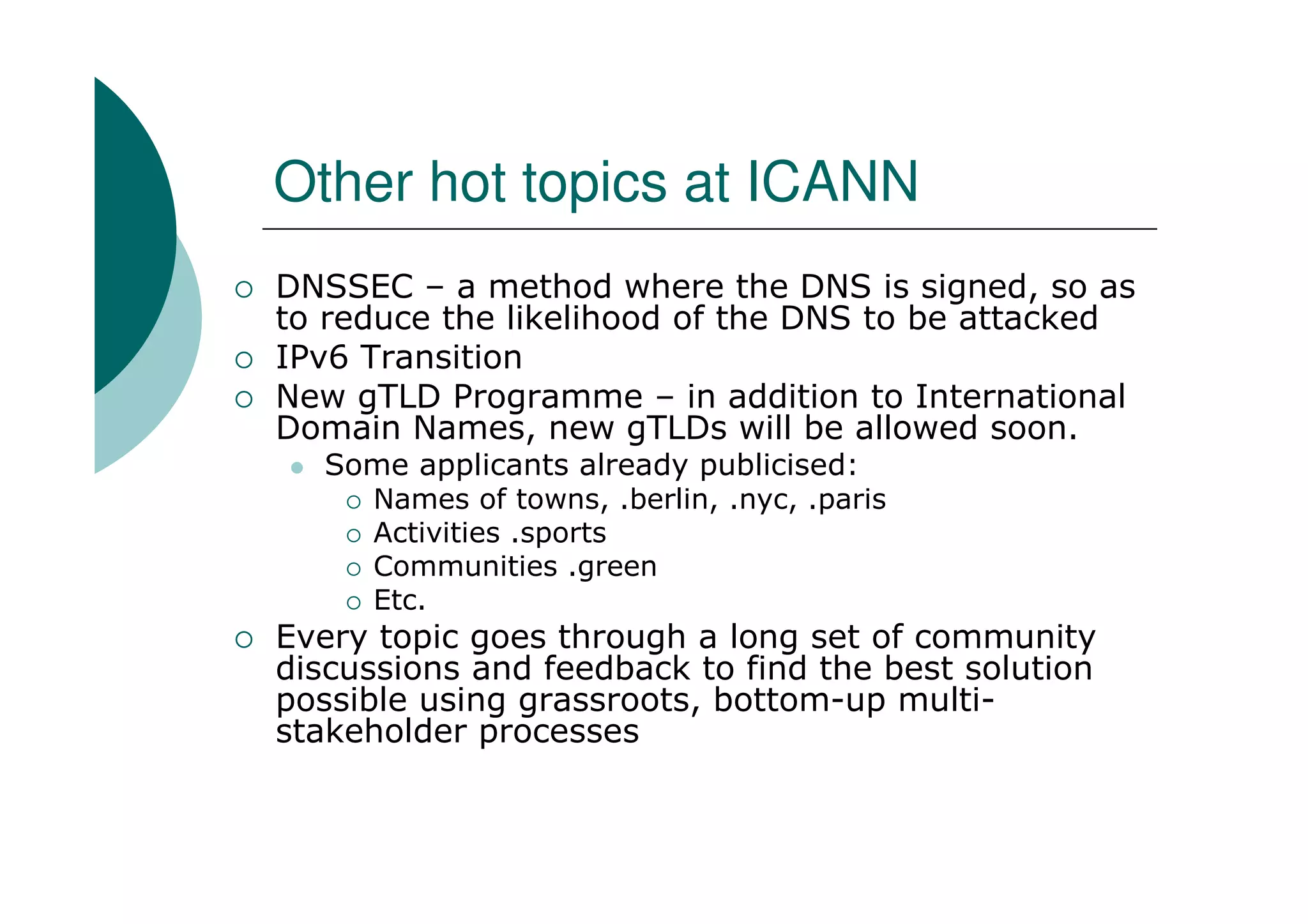 Introduction to ISOC and ICANN | PDF