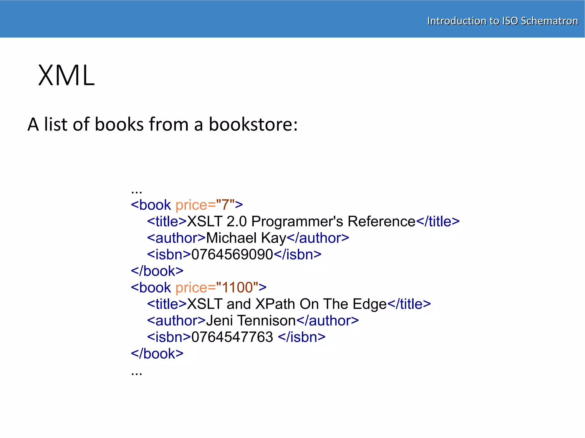 Introduction to Schematron | PDF
