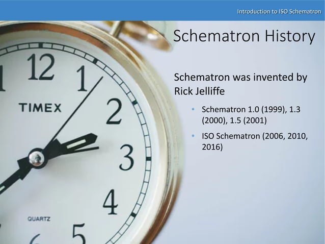 Introduction to Schematron | PPT