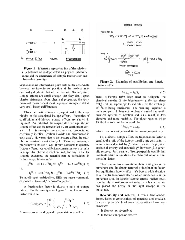 Introduction to isotopic calculation | PDF