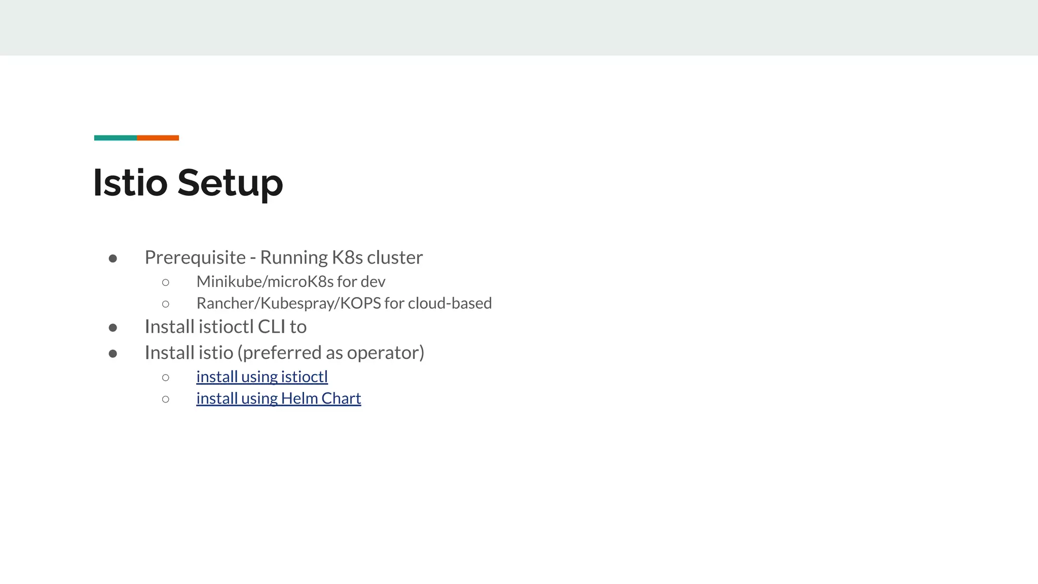 Introduction to istio | PPT