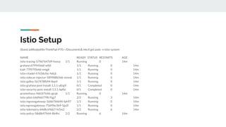Introduction to istio | PPT